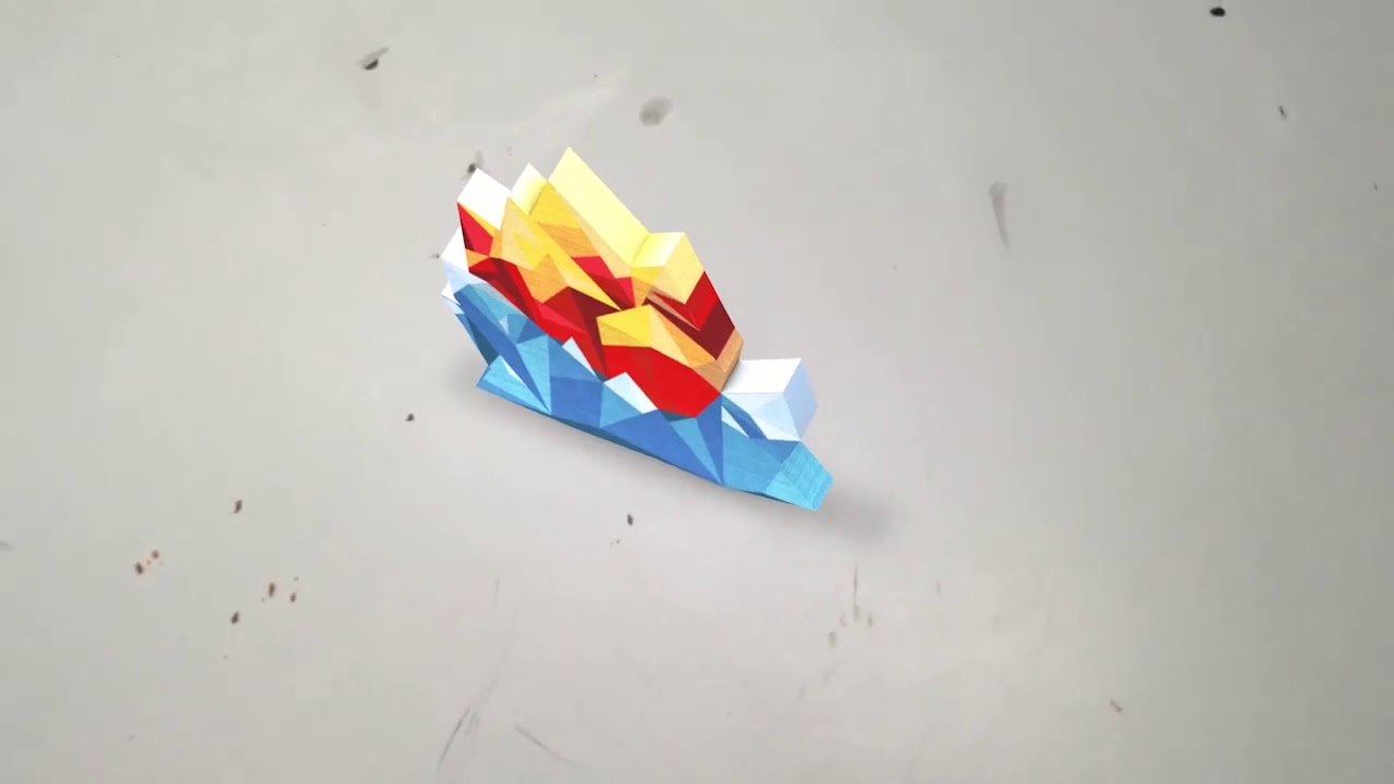 3D printed Icefuse logo - YouTube