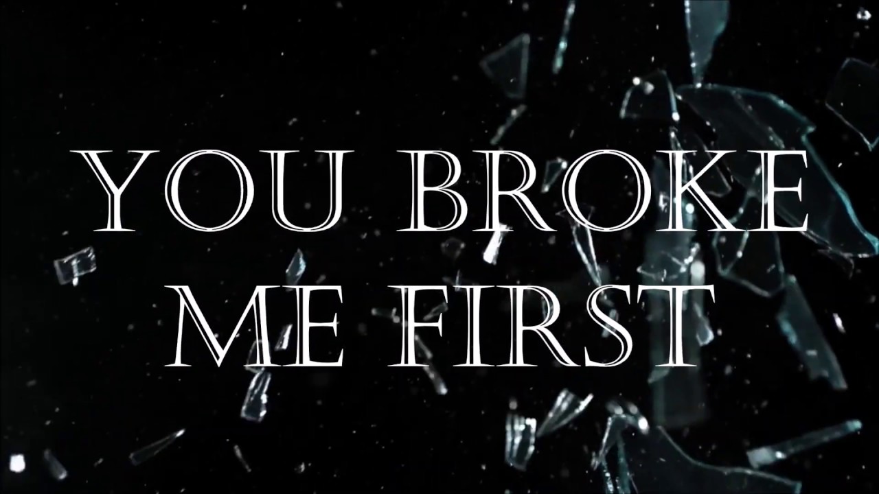 Tate McRae - you broke me first (Lyrics) - YouTube