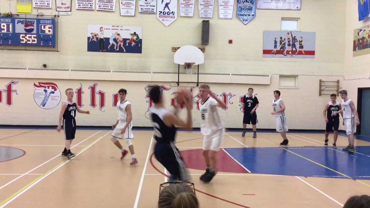 EVH Deer lake basketball tournament highlights (freshman goes off ...