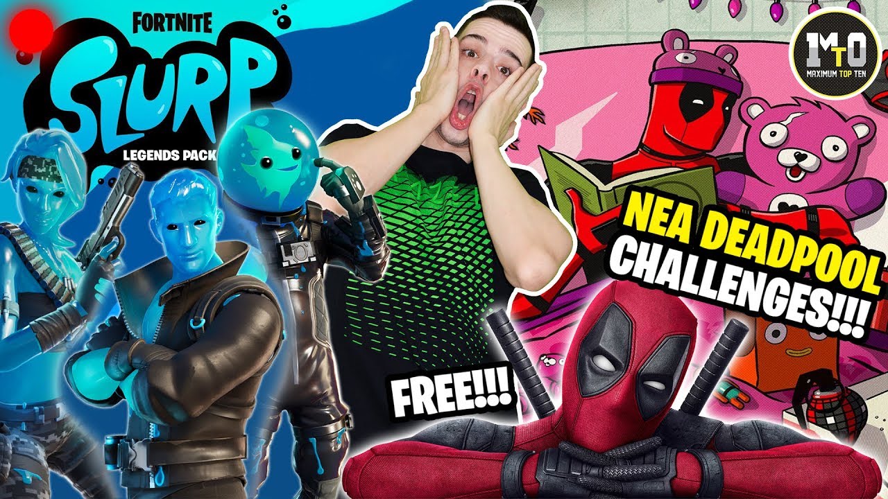 🔴 ΠΗΡΑ ΤΟ SLURP LEGENDS PACK!!! 👾 DEADPOOL CHALLENGES ΜΕ FREE REWARDS 😱 ...