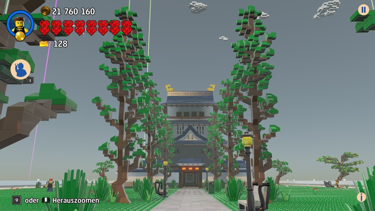 LEGO Worlds - Samurai Castle as a resort - YouTube
