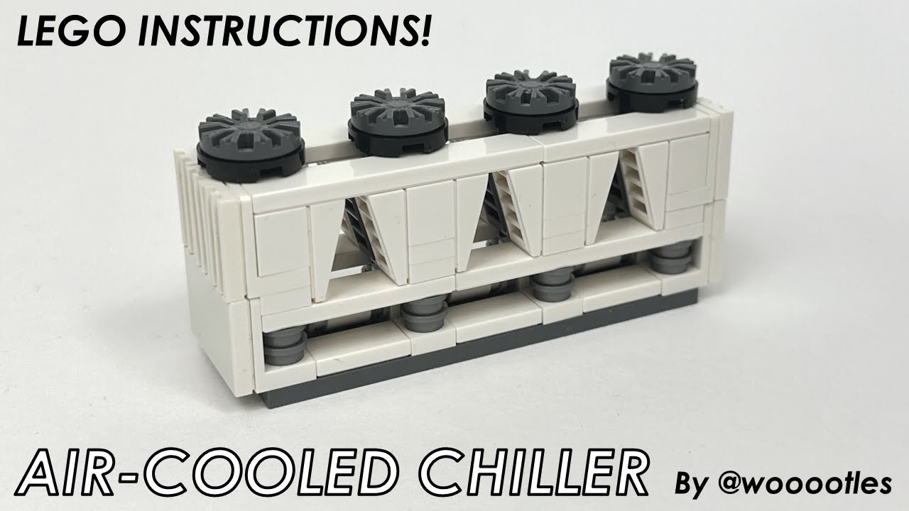 LEGO MOC with Tutorial: Air-Cooled Chiller - YouTube