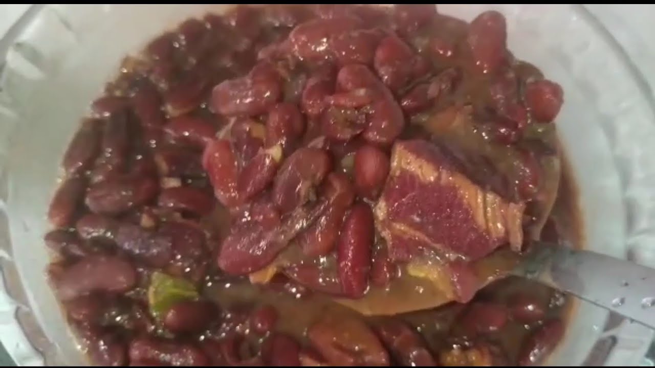 a melhor feijoada de feijão vermelho é essa - YouTube
