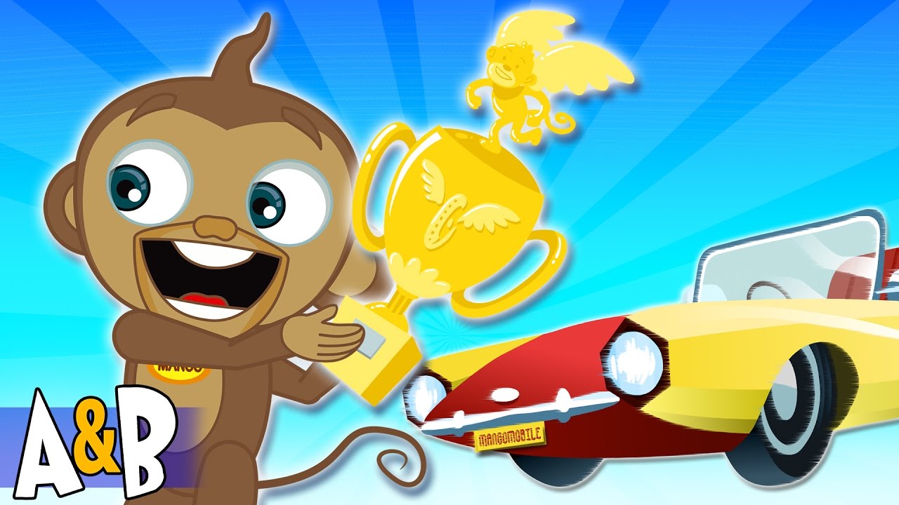Raging Car Race | Funny Cartoons for Children | The Adventures of Annie ...
