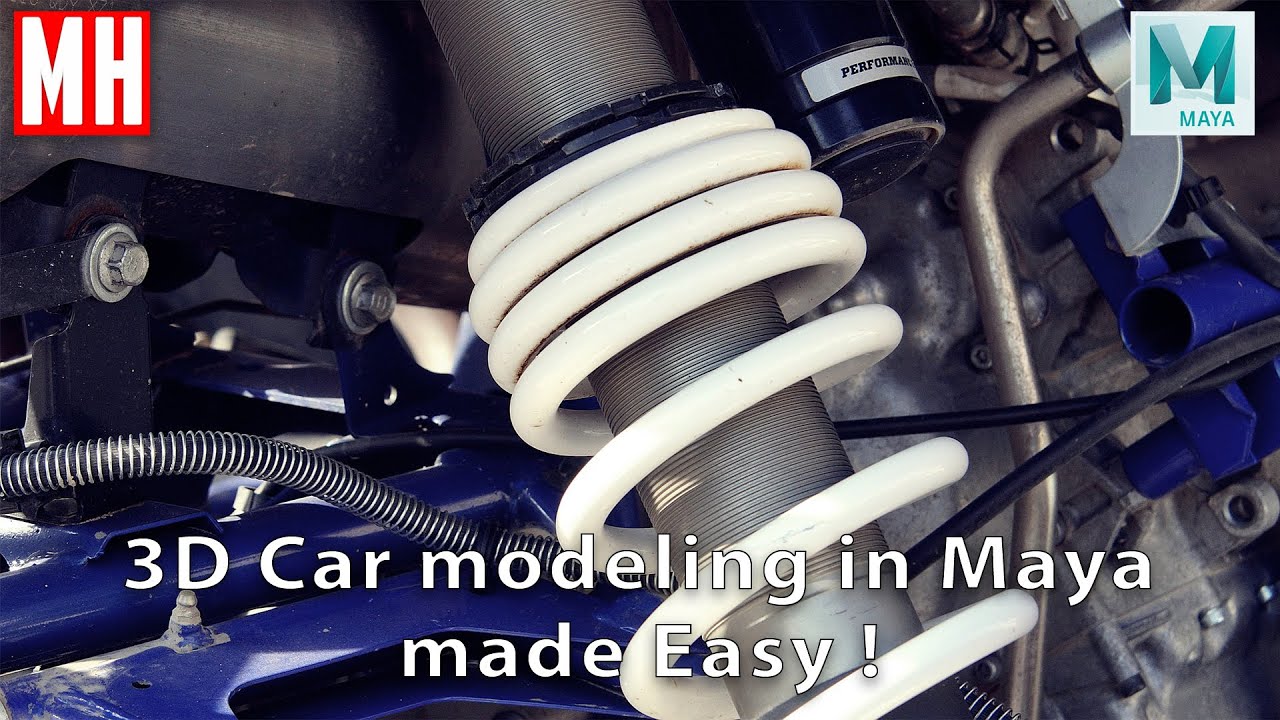 3D Car Modeling in Maya 2020 made Easy ! Part #5 - YouTube