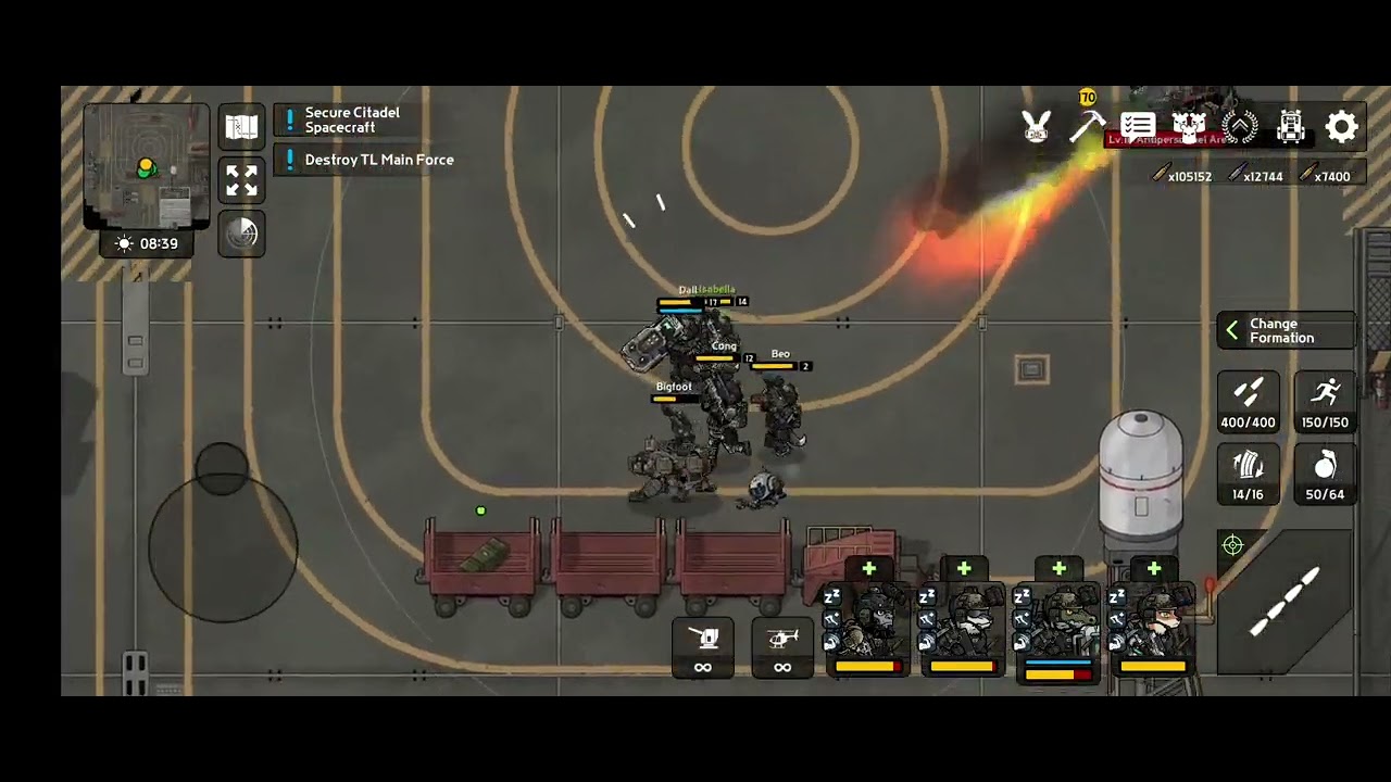B2B: APOCALYPSE - DEFEATING LEVEL 10 ANTIPERSONEL (ARES - FLAMETHROWER ...