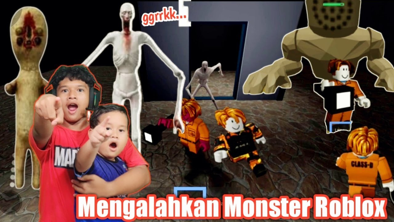 MENGALAHKAN BANYAK MONSTER ROBLOX | eybel gaming - YouTube