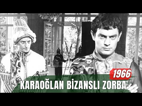 Karaoğlan Bizanslı Zorba | Kartal Tibet - Esen Püsküllü Siyah Beyaz Eski Türk Filmi
