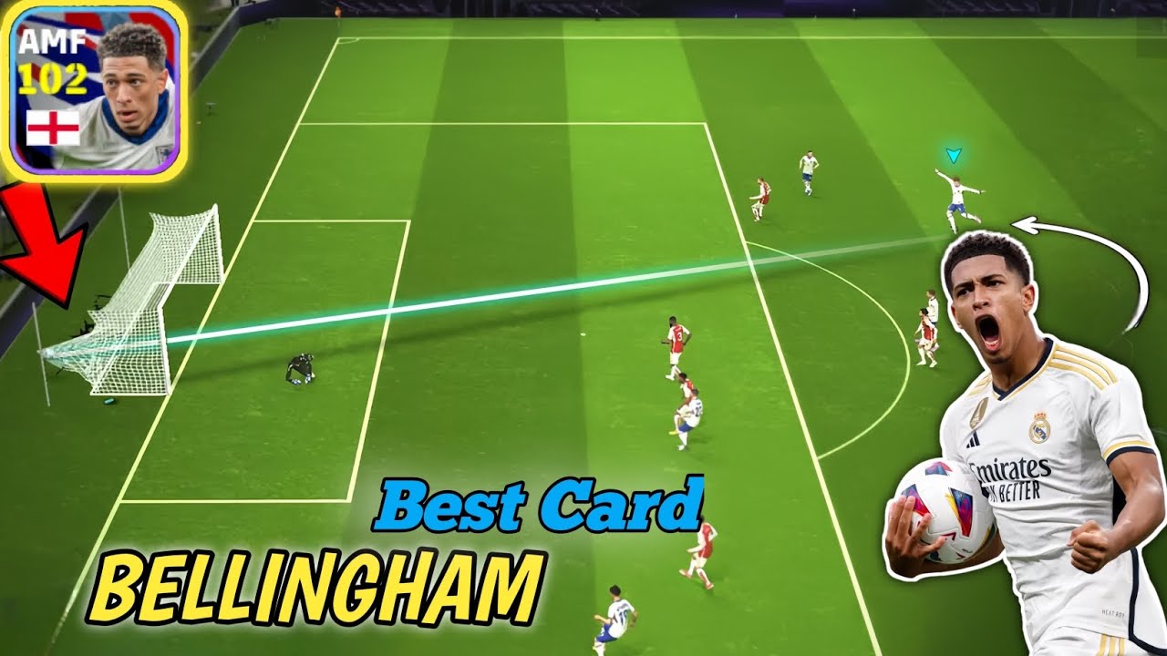 Review England pack Bellingham 🤯Skills-Goals- Crazy Gameplay🤯👑 - YouTube