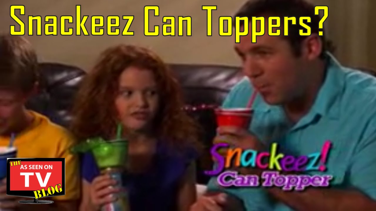 Snackeez Can Toppers As Seen On TV Commercial Buy Snackeez Can Toppers ...