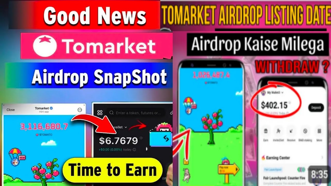 Tomarket airdrop big update | how to play tomarket | tomarket airdrop ...