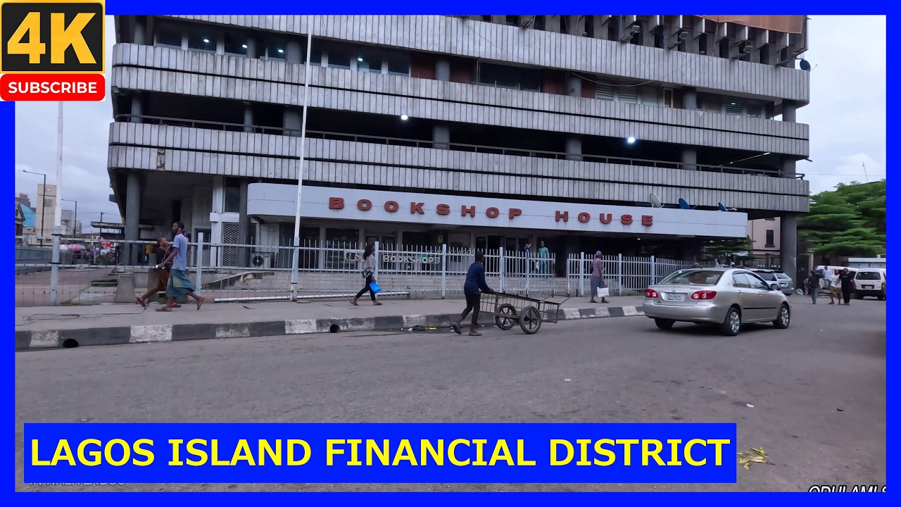 🇳🇬LAGOS ISLAND FINANCIAL DISTRICT-4K WALKING TOUR-LAGOS, NIGERIA----CMS ...