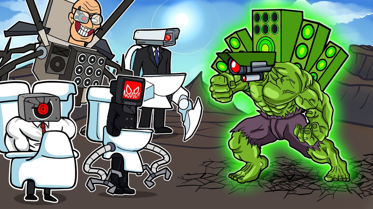CAMERAMAN SAD STORY AND THE APPEARANCE OF CAMERA HULK - Colection #4 ...