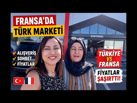 Fransa’da Türk Marketini Gezdik 🇹🇷🇫🇷 | Fiyatları Görünce Çok Şaşırdık!