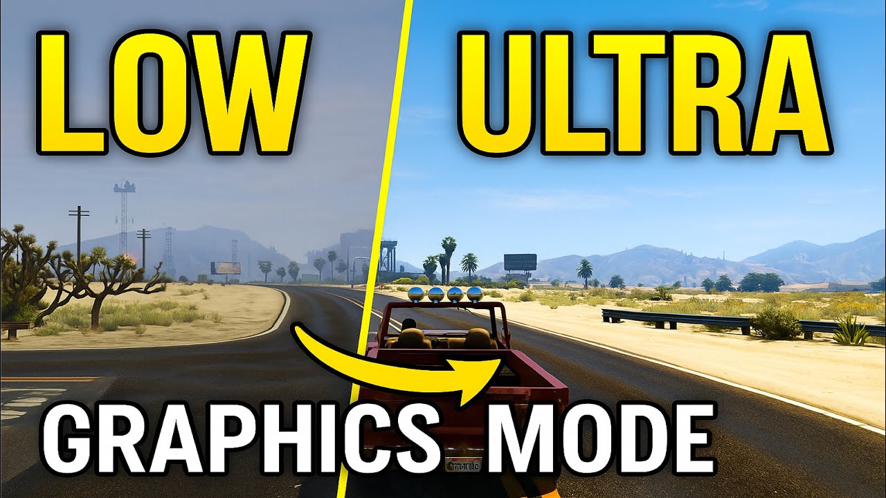 GTA 5 Graphics Modes | Relax Unbox - YouTube