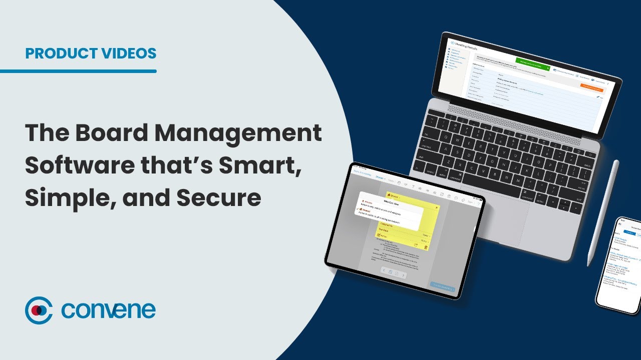 Convene — The Board Management Software that's Smart, Simple, and ...