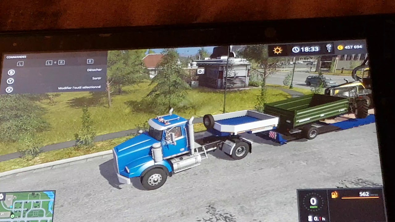 Farming Simulator 2019 sur switch bûcheron 🚜🚜 - YouTube