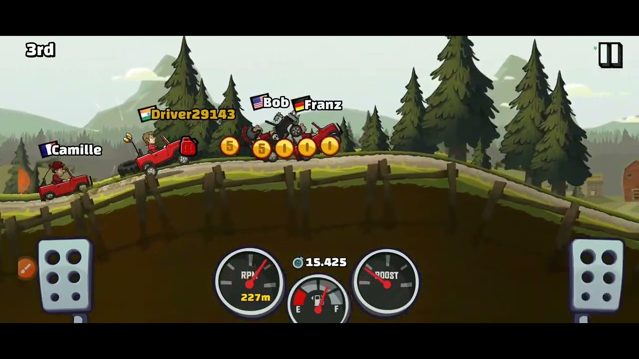 Hill climbing race 3 - YouTube