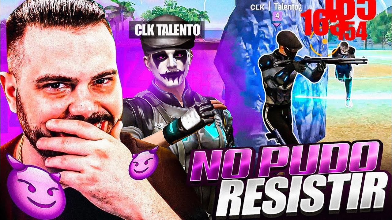 CLK TALENTO 👹 PUSO A ESTE JUGADOR A SENTIR LA PRESIÓN EN PVP 😱 Y NO ...