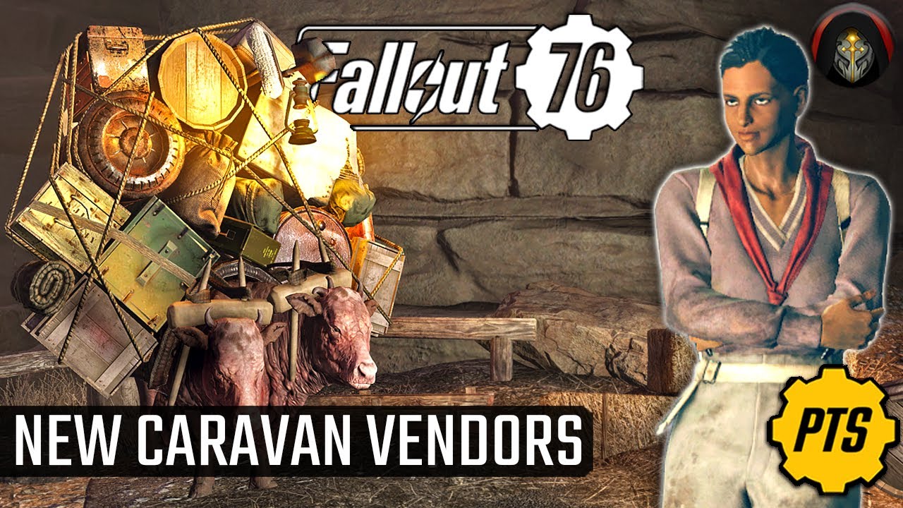 FALLOUT 76 | New Caravan Vendors! - YouTube