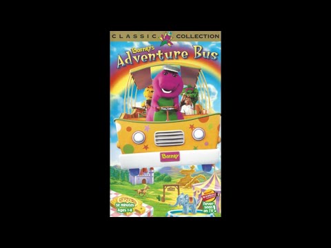 Opening & Closing To Barney's Adventure Bus (1997 VHS)