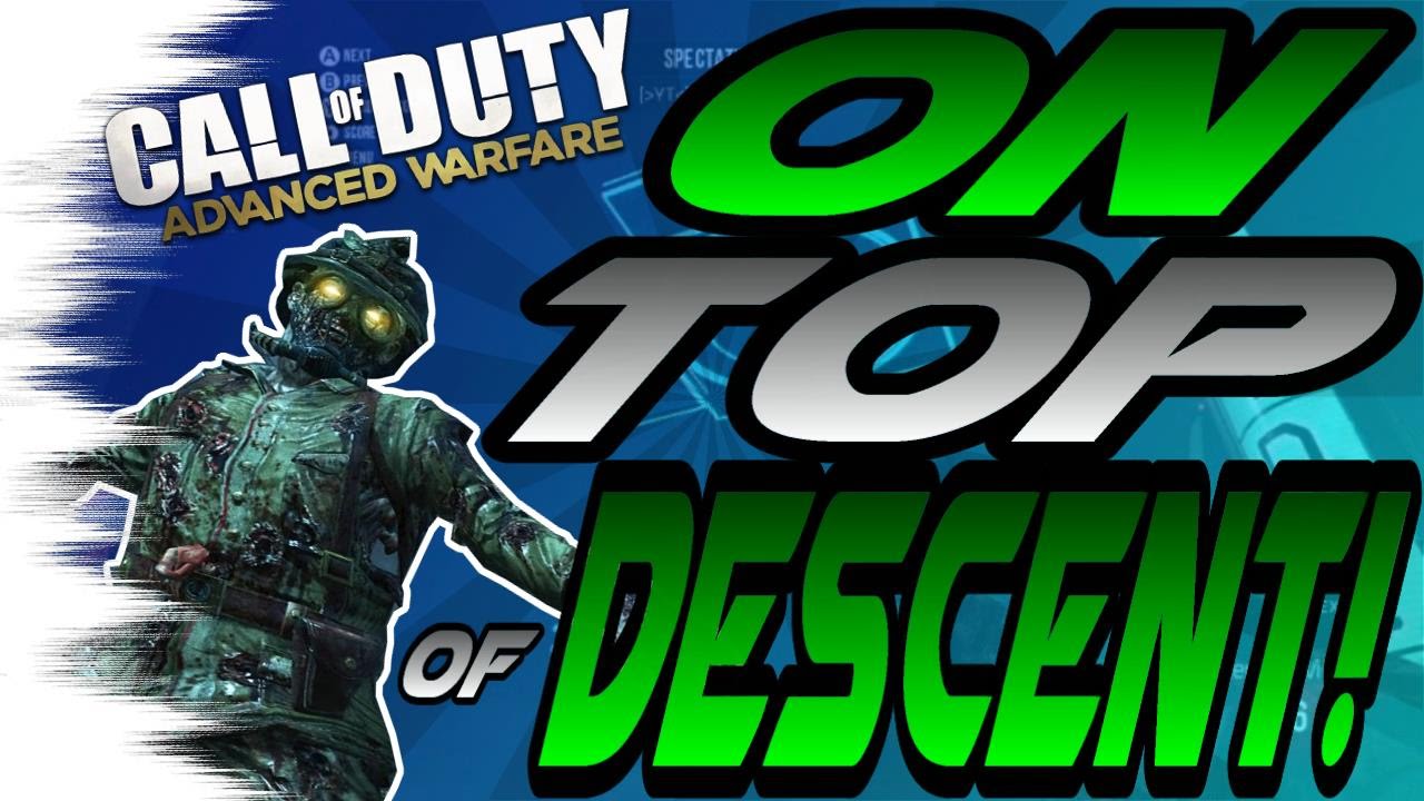 ON TOP OF DESCENT GLITCH! - Highest Point in Exo Zombies Descent (CoD ...