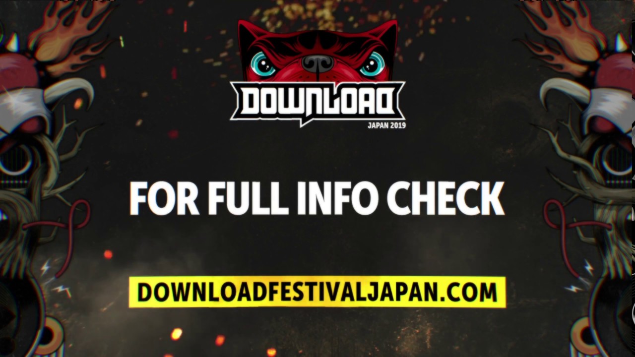 Download Festival Japan 2019 First Line-Up - YouTube