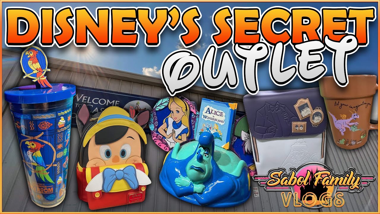 SECRET DISNEY OUTLET STORE SHOPPING | Cast Connection - BIG Discounts ...