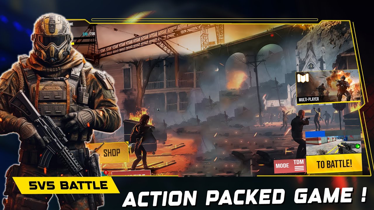 Warfronts Mobile – PvP Online (TDM) 5 Sec Trailer 1(Landscpes) - YouTube