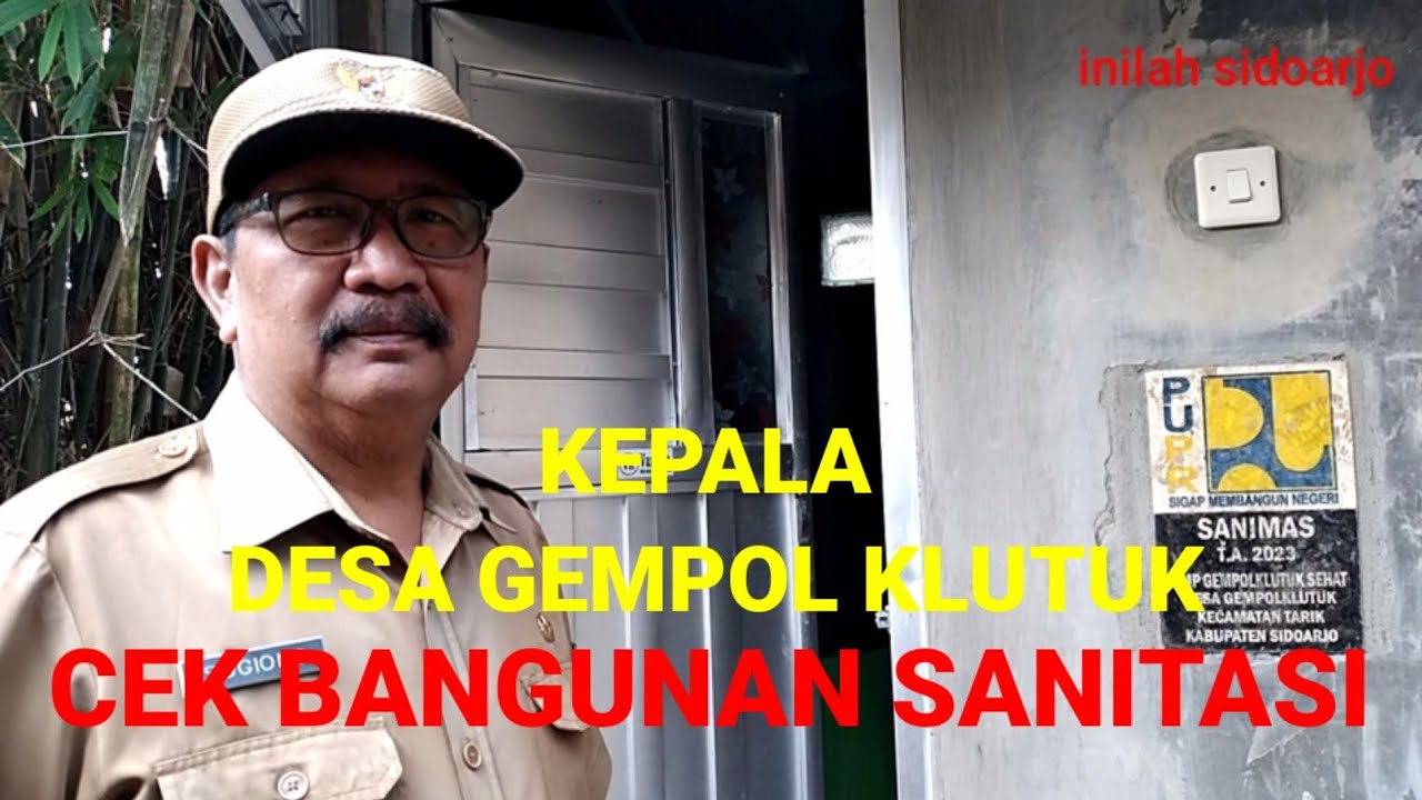 DESA GEMPOL KLUTUK BANGUN SANITASI 30 RUMAH WARGA - YouTube