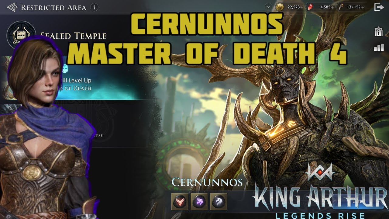 Cernunnos Guide - Master of Death 4 │ King Arthur Legends Rise [CC ...