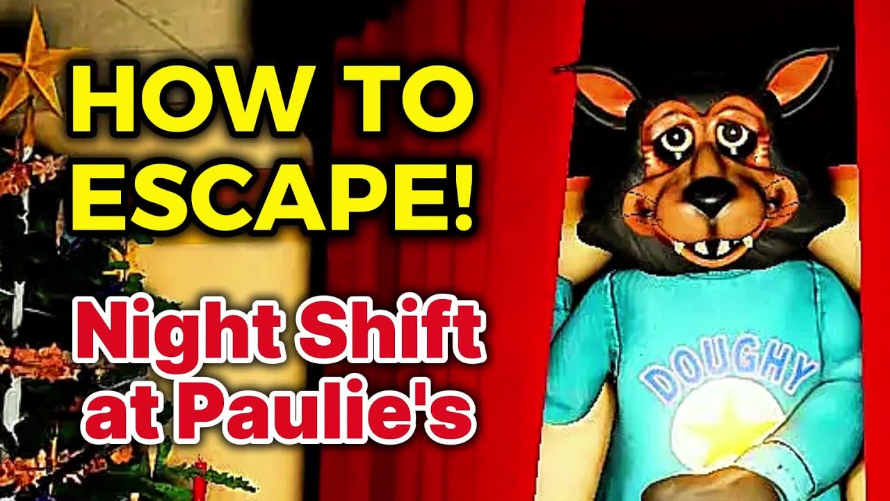 ESCAPING FROM PAULIE'S! | Night Shift at Paulie's (Roblox - How to ...