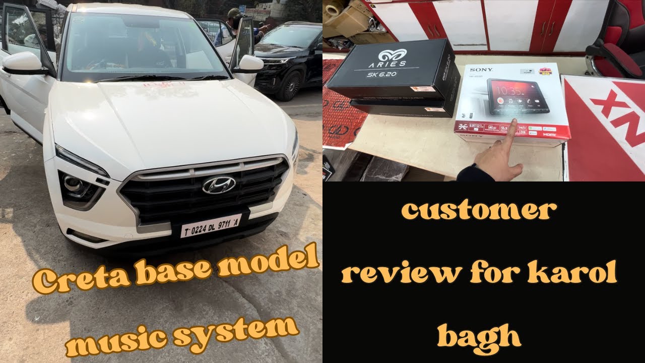 BASE MODEL CRETA AUDIO UPGRADE || HYUNDAI CRETA MUSIC SYSTEM - YouTube
