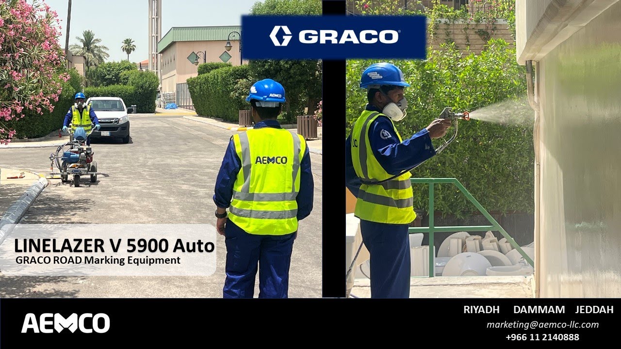 Various Application - GRACO LINELAZER 5900 Auto AEMCO SAUDI ARBAIA # ...