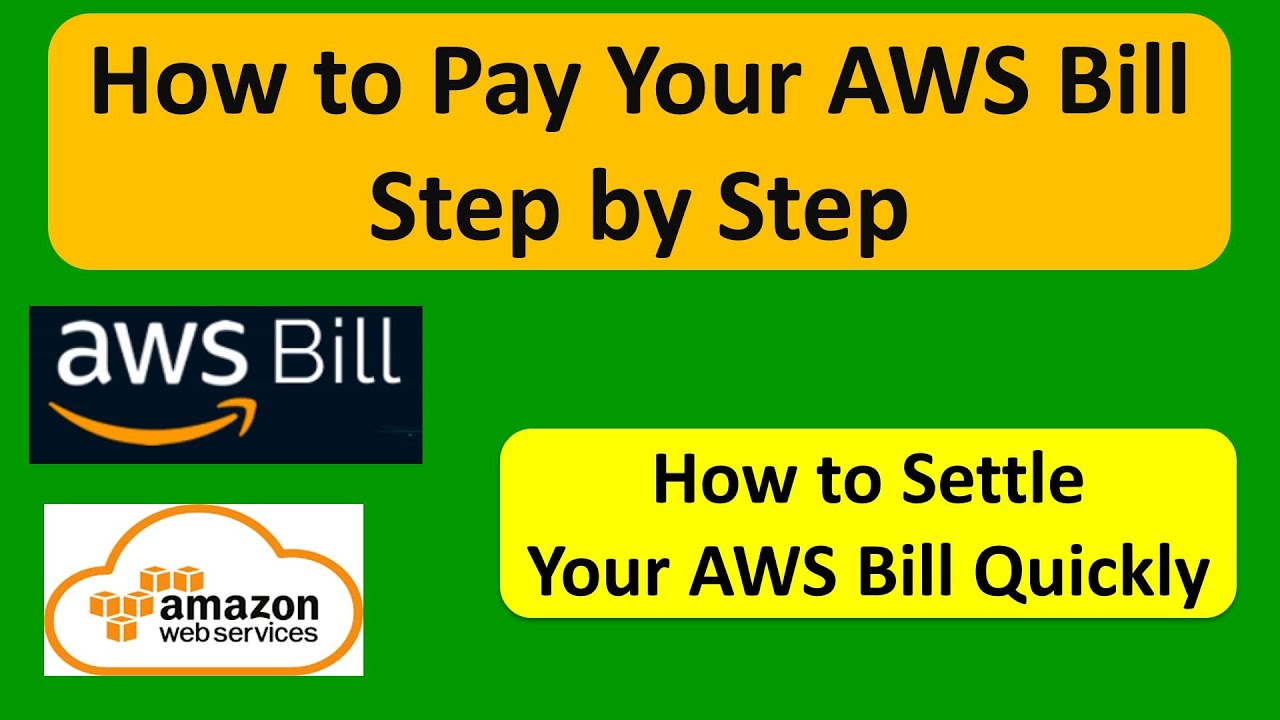 How to Pay Your AWS Bill Step by Step | How to Settle Your AWS Bill ...