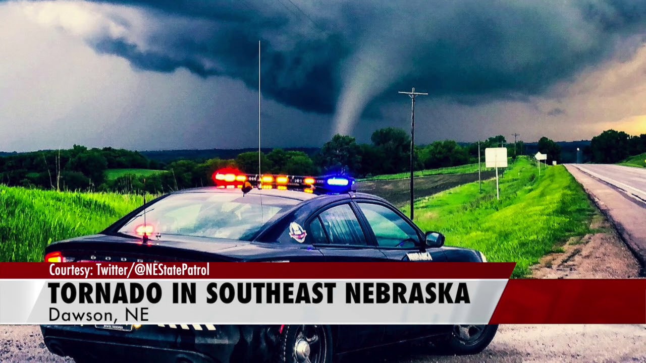 Tornado near Dawson, Neb. (05.21.19) - YouTube