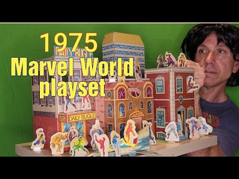 1975 Marvel World playset - YouTube