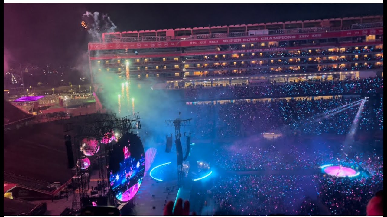 Cold Play Live Concert | Levi's Stadium | Santa Clara | 2022 - YouTube