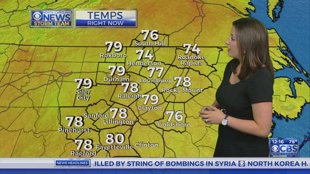 Kristin Ketchell's Video Forecast for Sept. 5, 2016 PM - YouTube