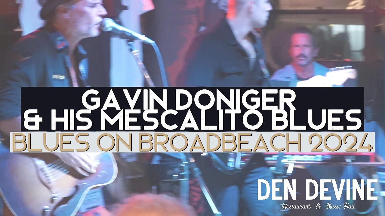 Gavin Doniger & His Mescalito Blues - Blues on Broadbeach 2024 - YouTube