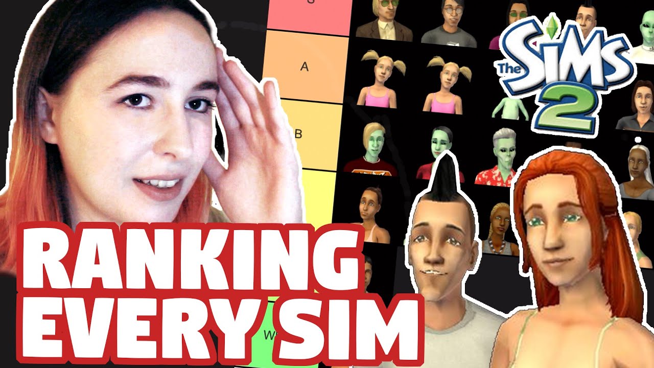 Ranking Every Sim in Sims 2 || My favorite and least favorite premade ...