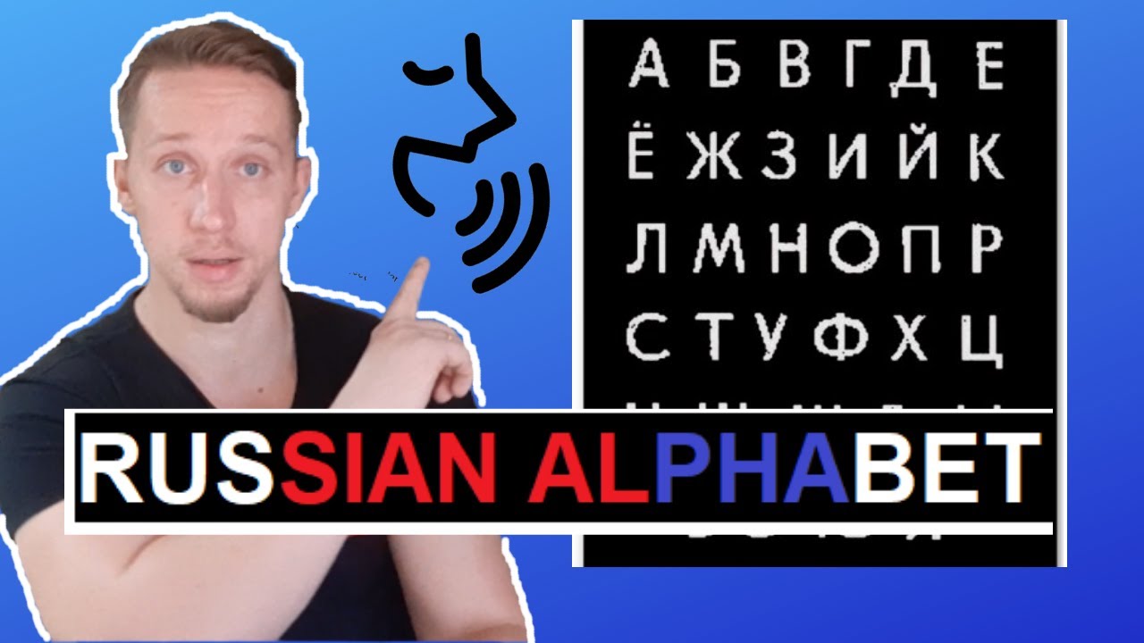 COMO SE PRONUNCIA letras do ALFABETO RUSSO | Russian alphabet - YouTube