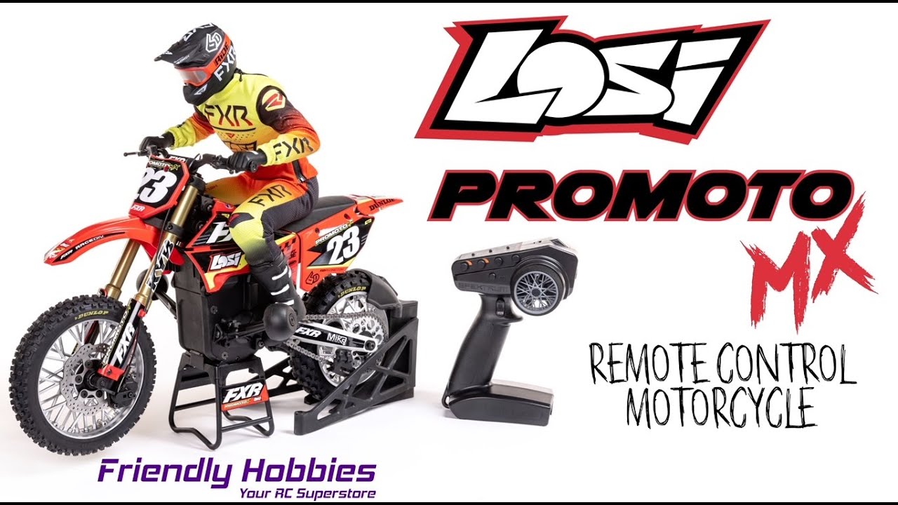 Losi Promoto MX Remote Control Motorcycle - YouTube