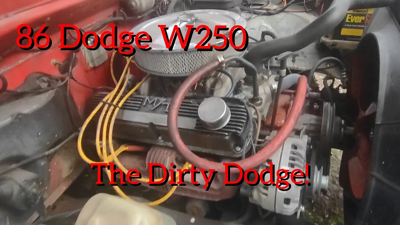 1986 Dodge W250 - AKA: The Dirty Dodge #W250 #318 #dodgetrucks # ...