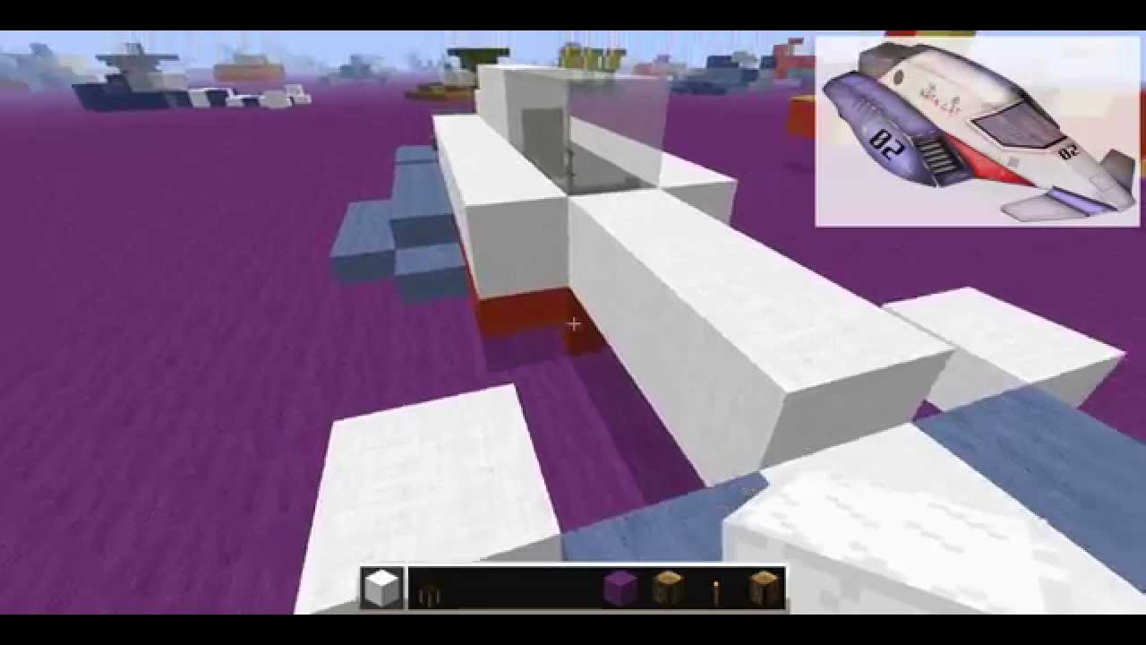 Minecraft F-Zero White Cat - YouTube