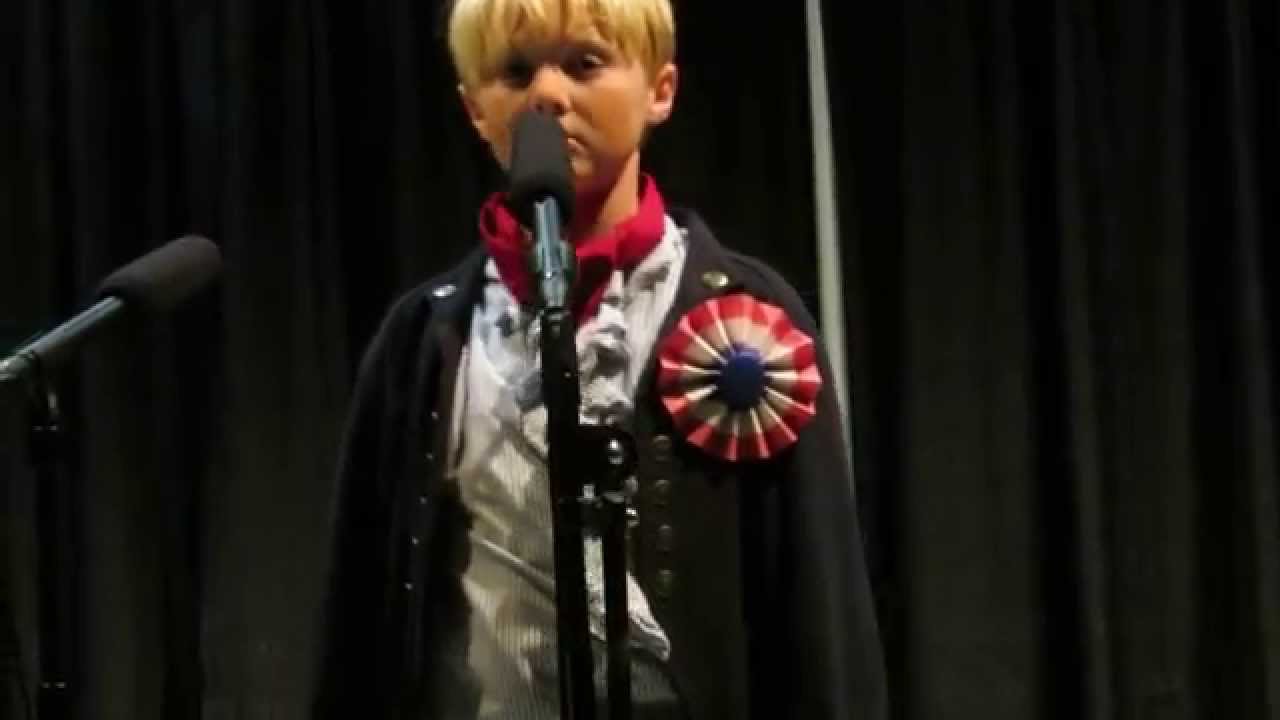Dalton TV - See Dalton's Gavroche from Les Miserables' Look Down - YouTube