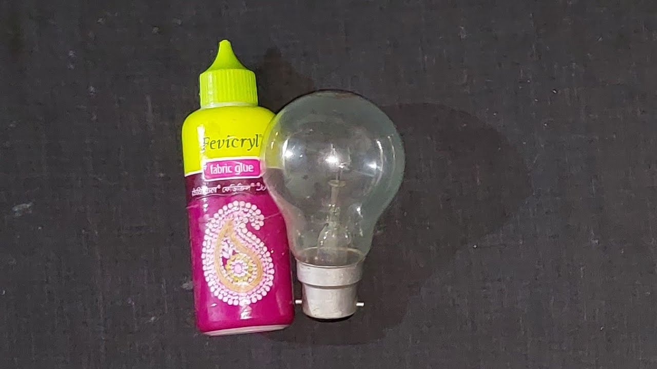 2 Easy Christmas Craft using Waste bulb and gum || Christmas Decoration ...