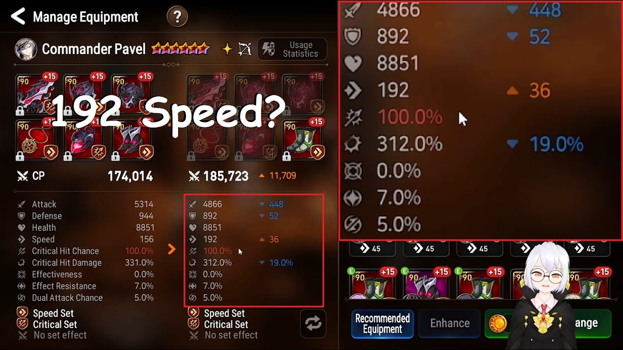 Epic Seven | 100% Calculated Commander Pavel play. - YouTube