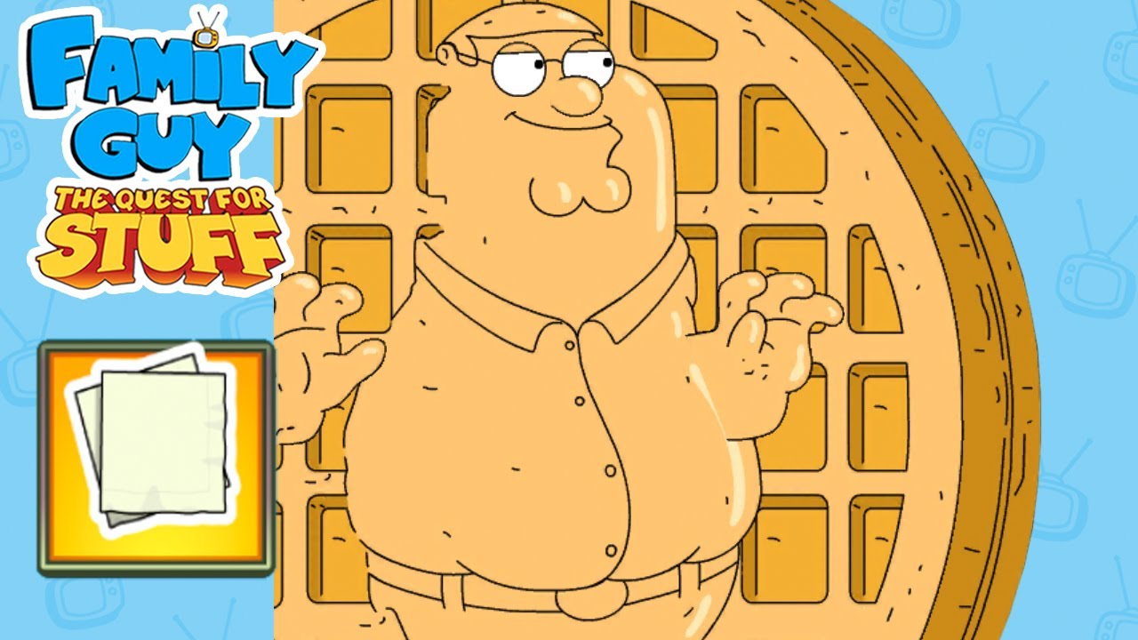 WAFFLE PETER UNLOCKED | Family Guy: The Quest For Stuff - Food Coma ...