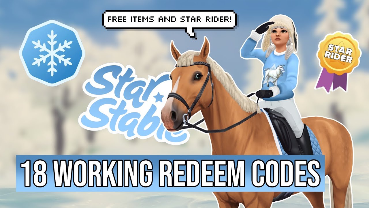 18 working Redeem Codes in December // Star Stable Online - YouTube